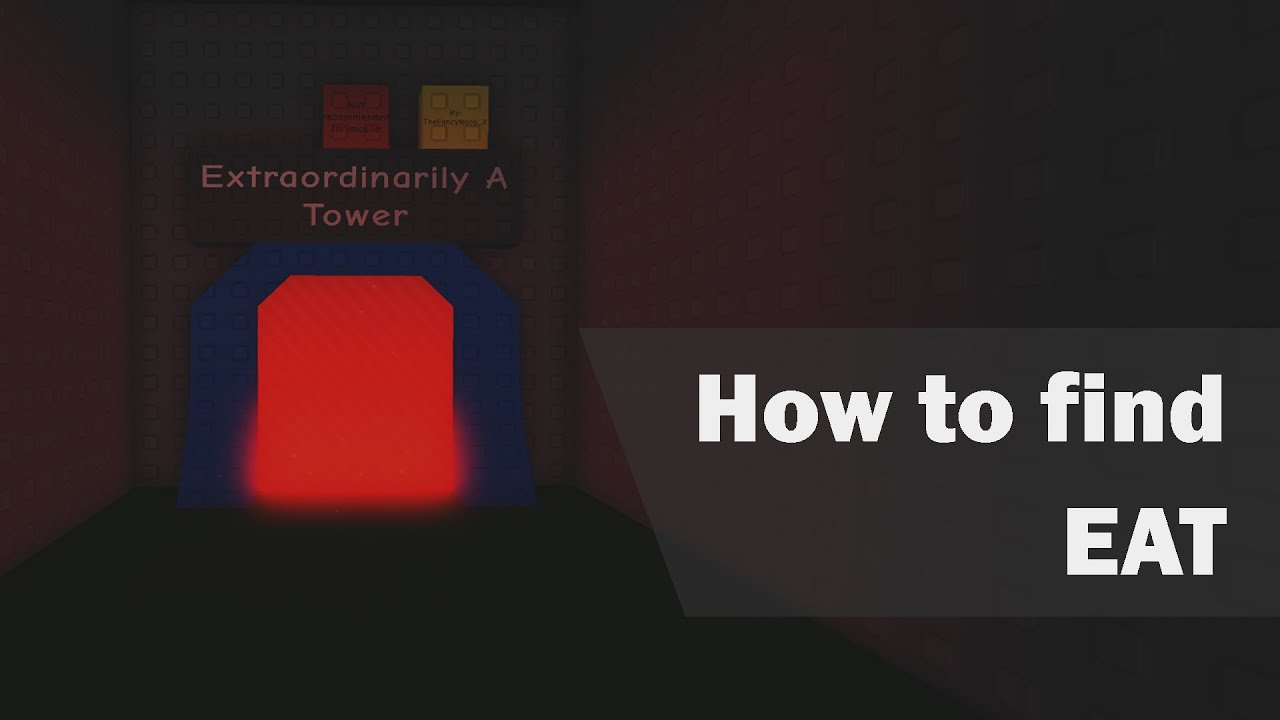Roblox AToS - How to find the portal of Extraordinarily A Tower - YouTube