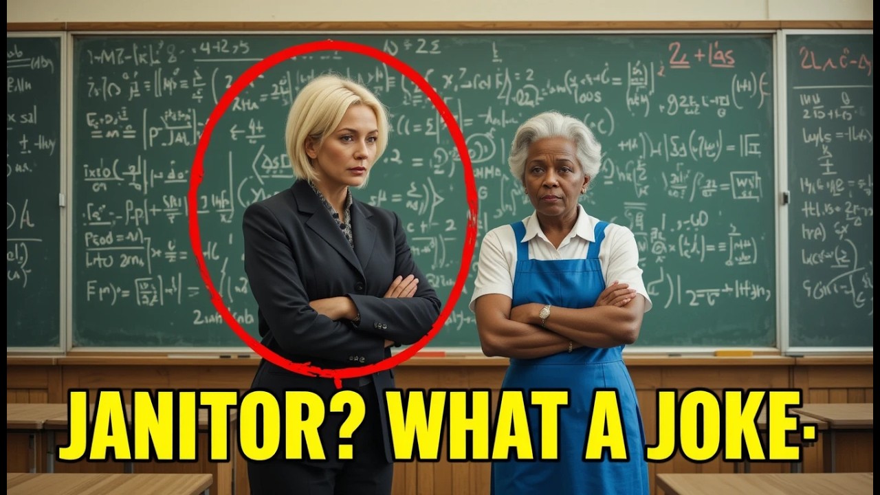 Liberal Professor Tries to Dismiss Black Janitor, But She’s a Hidden ...