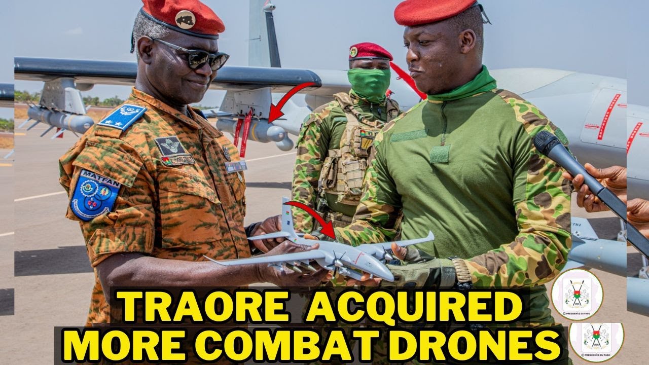BREAKING: 12 More Combat Drones Acquired by Ibrahim Traore - YouTube