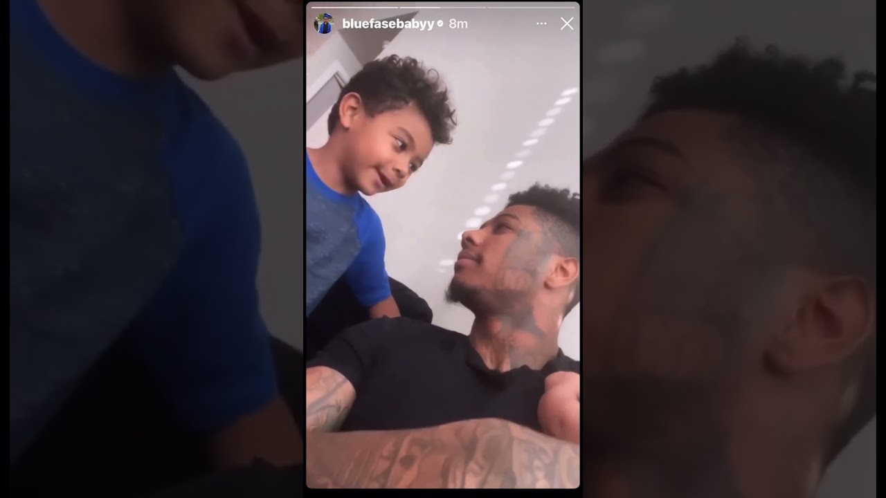 Blueface ask his son who’s his favorite parent! #daddyduties - YouTube