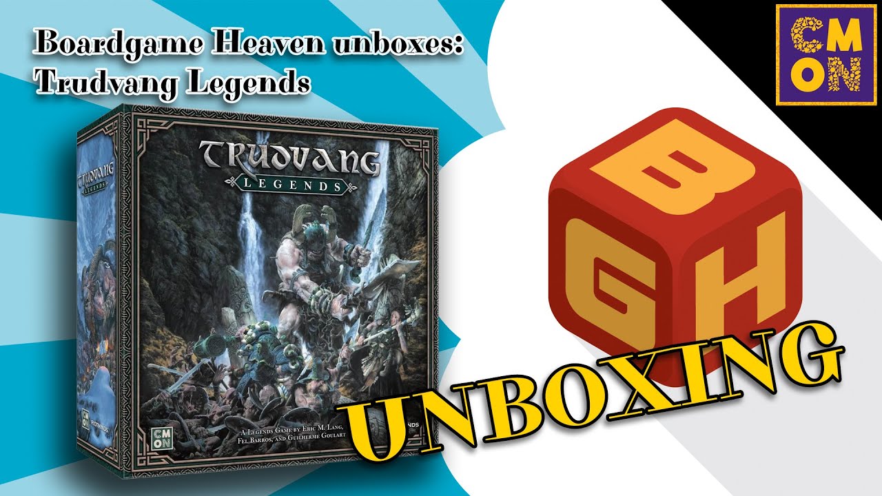 Board Game Heaven Unboxing 153: Trudvang Legends (CMON) - YouTube