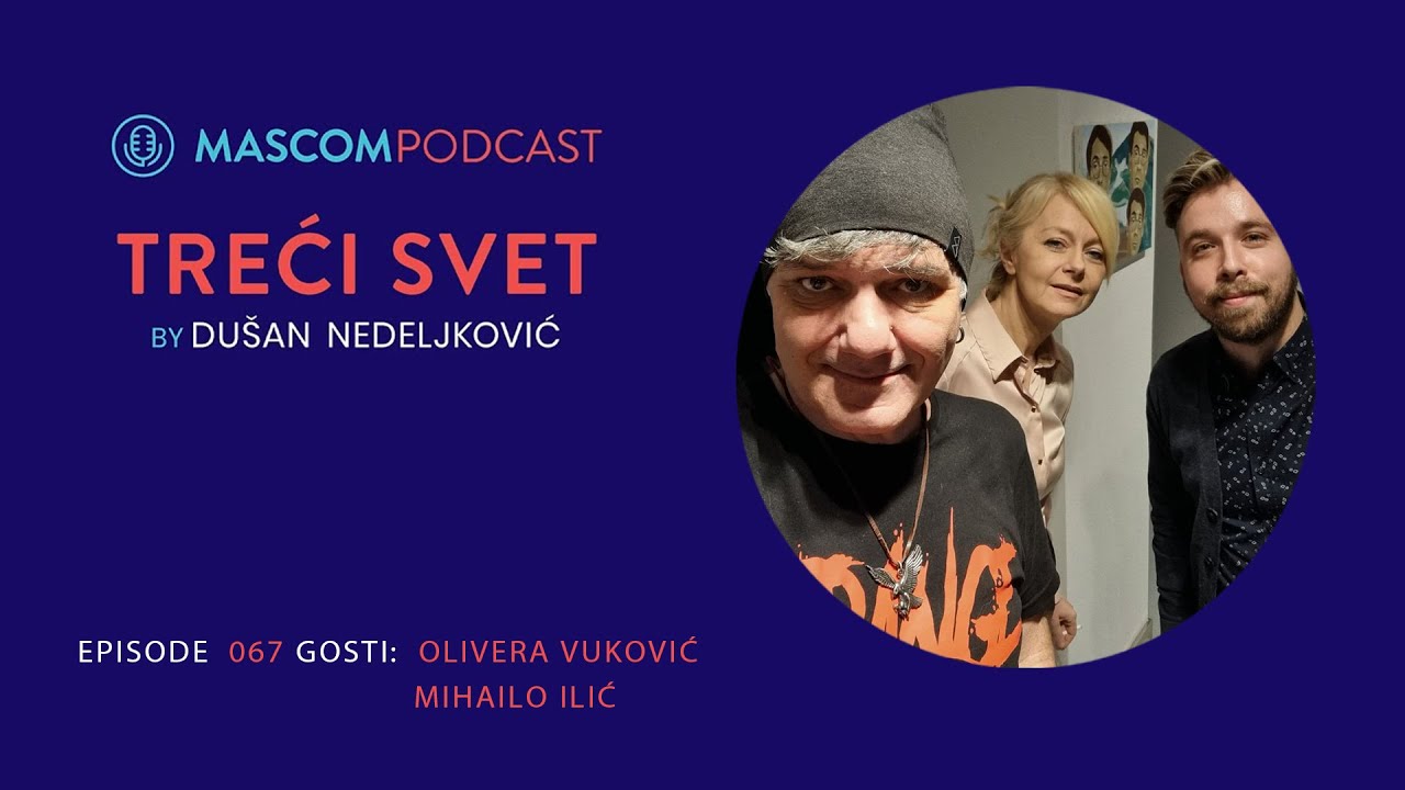 TREĆI SVET: gosti Olivera Vuković i Mihailo Ilić | Episode 067 - YouTube