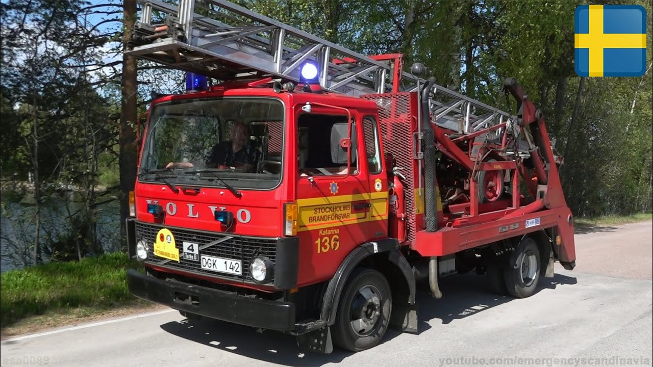 Old special unit Stockholm Fire Department [SE | 5.2023] - YouTube