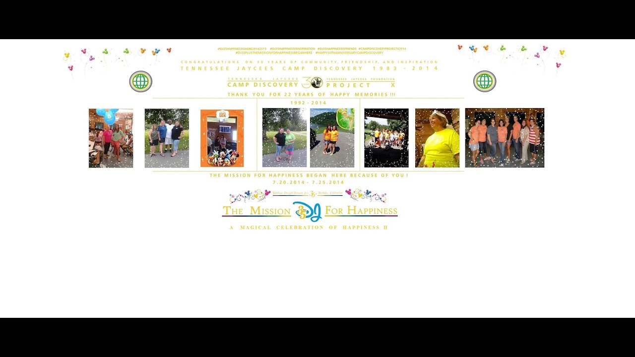 Happy 30th Anniversary Tennessee Jaycees Camp Discovery ! - YouTube