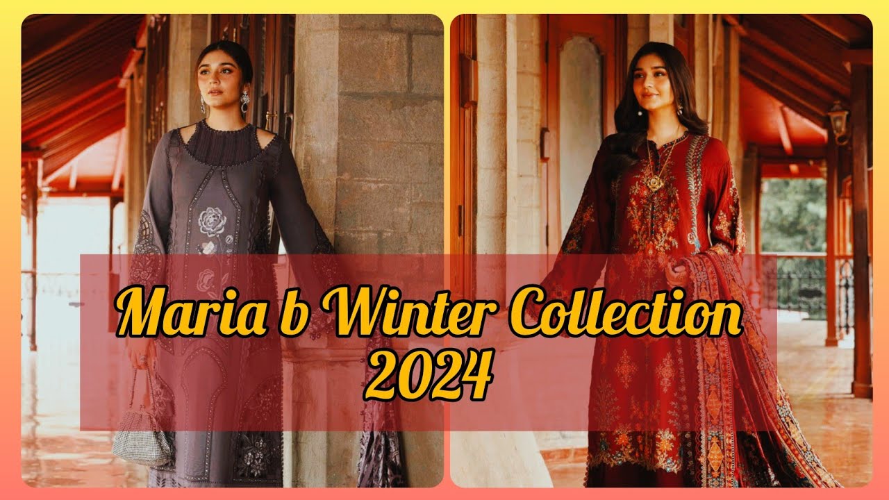 Maria B Winter Collection 2024| Maria b latest collection 2024| # ...