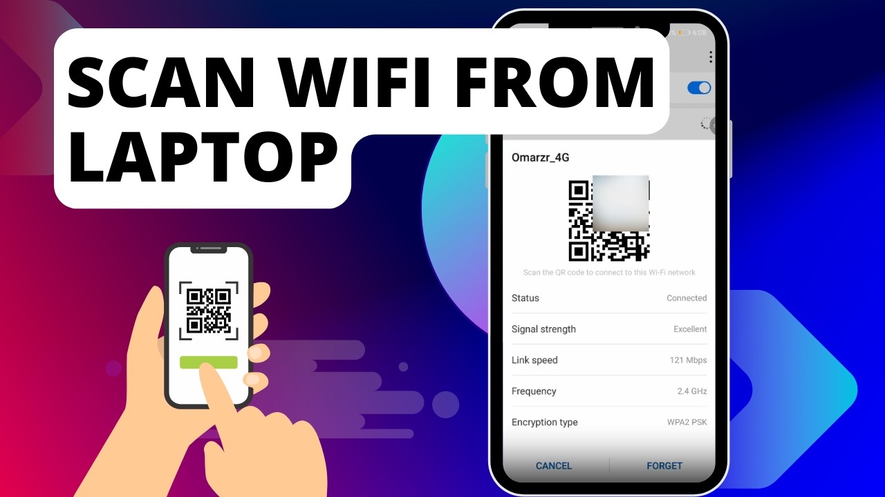 How to Scan WiFi in Mobile from Laptop | Get WiFi Password Easily - YouTube