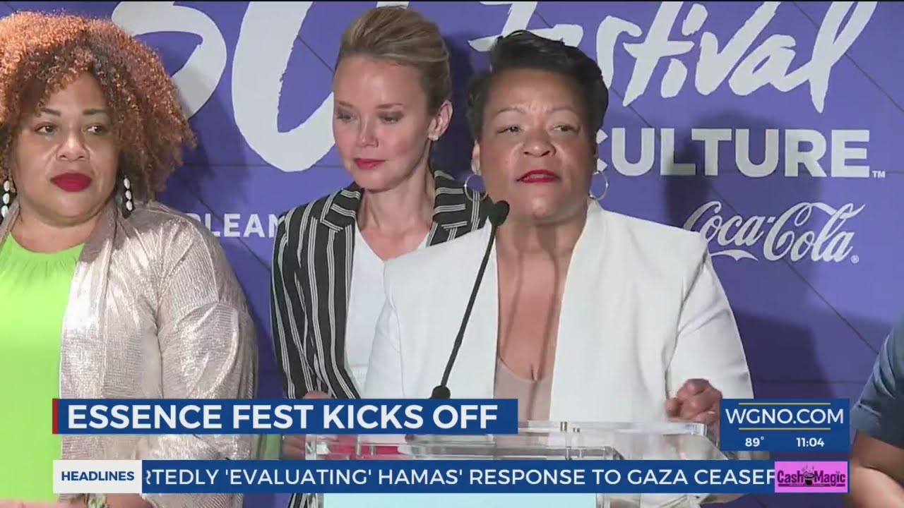 30th Essence Festival kicks off in New Orleans - YouTube