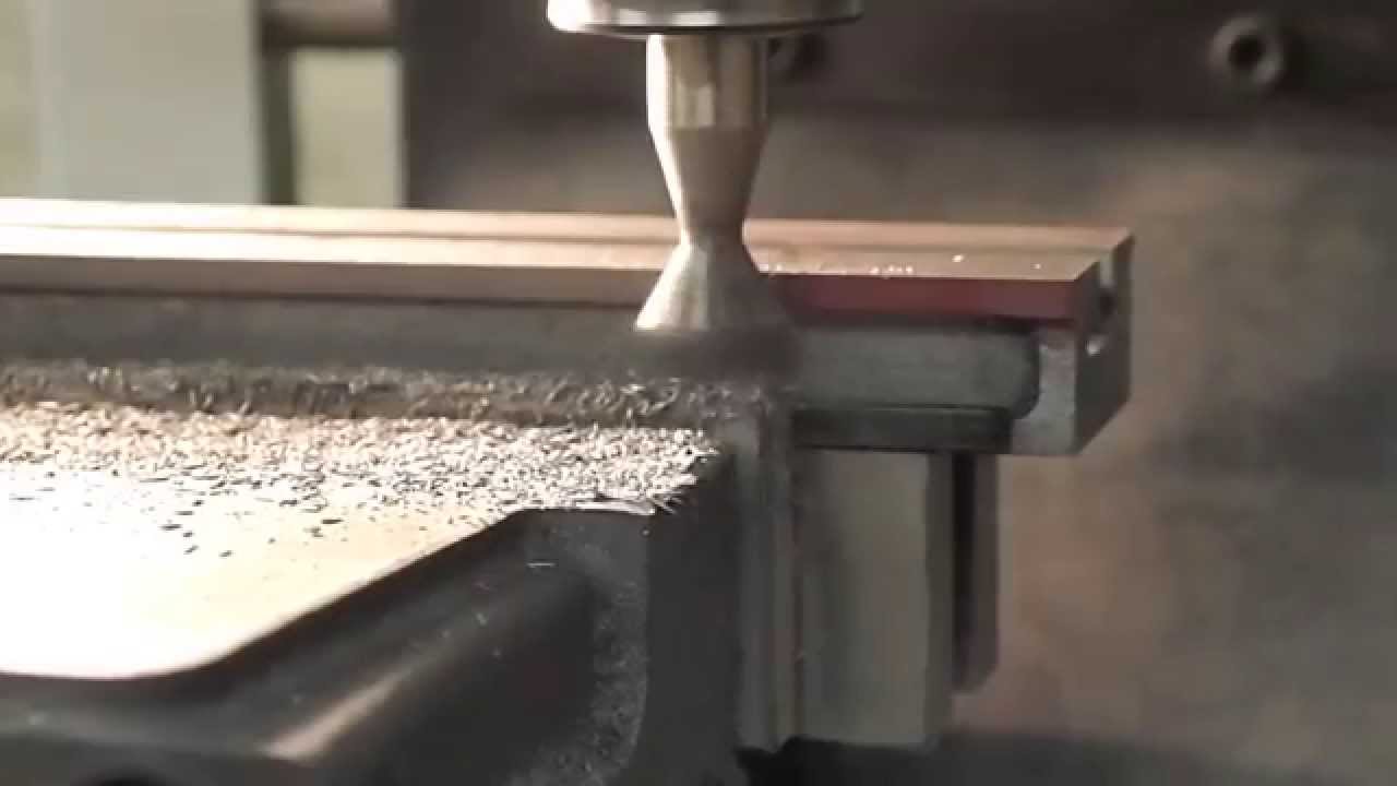 Stuart models Engineering lathe, Lathe bed pt6 - YouTube