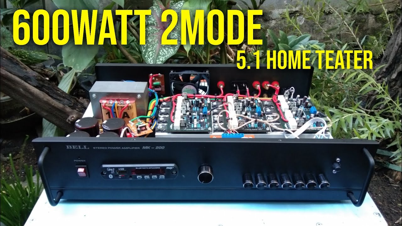 HOME TEATER paling kenceng mantab suaranya,600watt dual mode,pas banget ...