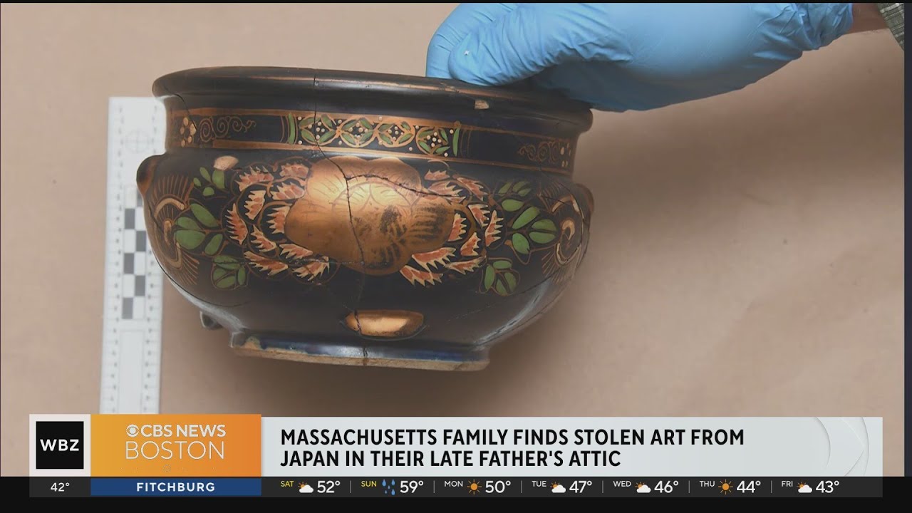 Family finds 22 stolen Japanese artifacts in late father's ...