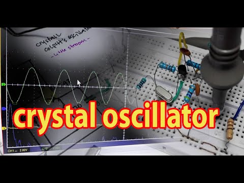 RANGKAIAN CRYSTAL OSCILLATOR untuk crystal tester, oscillator - YouTube