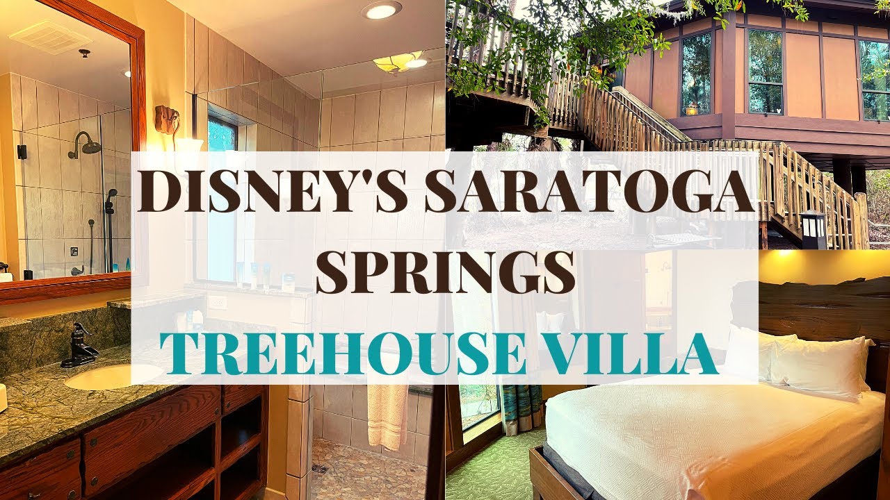 Saratoga Springs Treehouse Villas: Disney's Coolest Villa? - YouTube