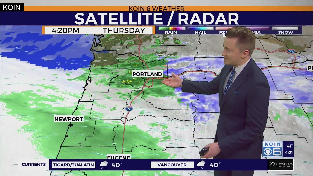 Rain, Wind Remains Around Portland - Youtube