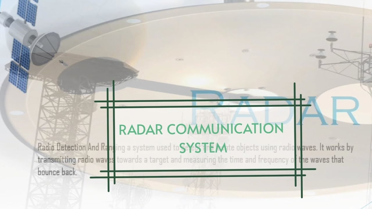 Radar communication system - YouTube