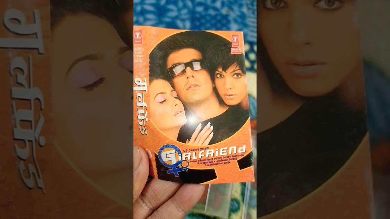 Girlfriend 2004 audio cassette All Hits Songs #bollywood #song #hindisong #music #audiocassette ...
