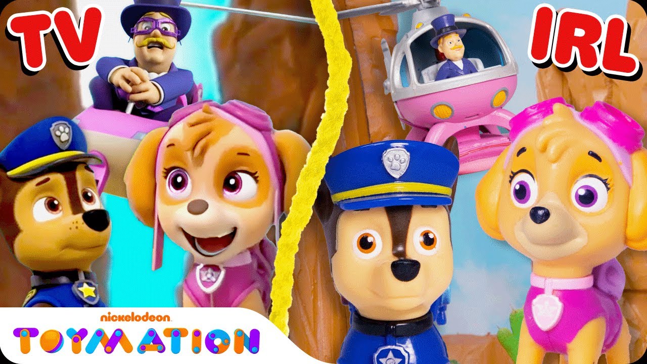 PAW Patrol Rescues Mayor Humdinger from a Helicopter! 🚁 | Toymation ...
