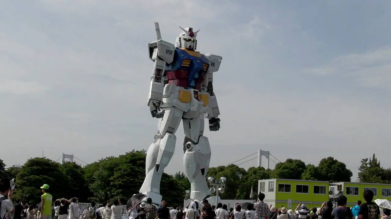 (HD) Gundam 20090714 04 side ( noon ) - YouTube