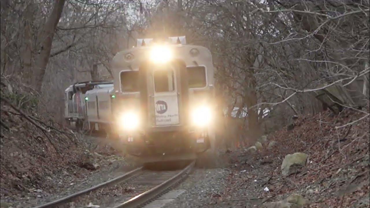 On-Board Morristown Train #854 w/ Comet V Cab Car #6700 Leading from Netcong, NJ to Hoboken, NJ ...