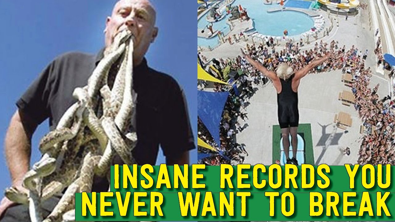 12 INSANE World Records You Will NEVER Want to Break - YouTube