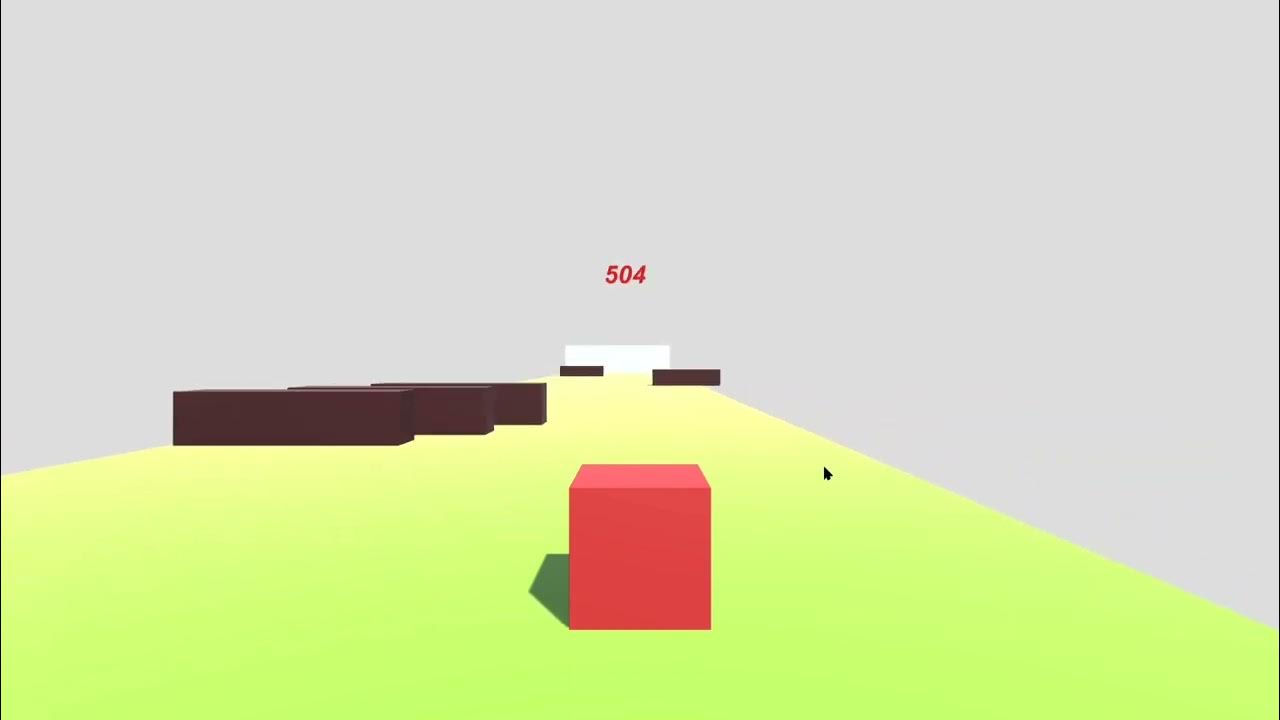 Cube Runner Game - YouTube