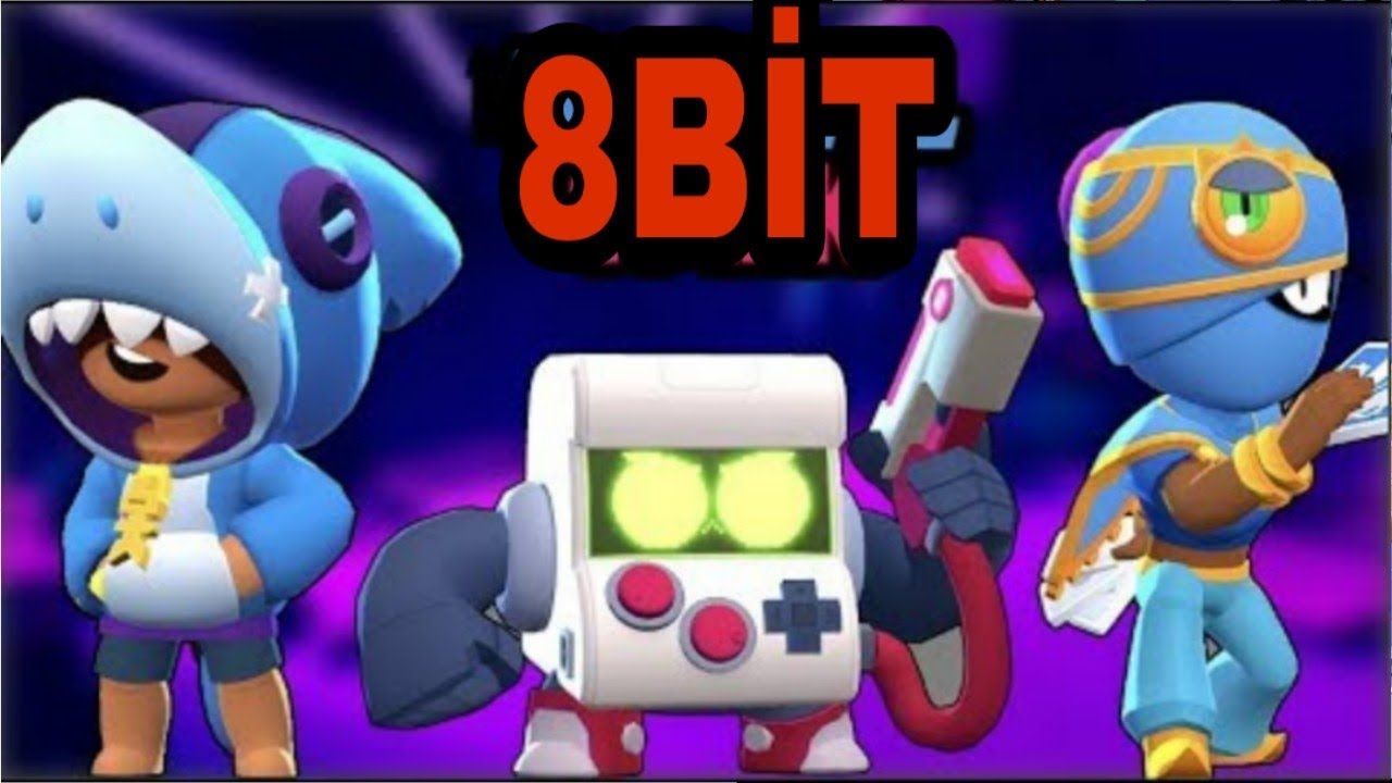 YENİ KARAKTER 8 BİT OYNANIŞ GÖRÜNTÜLERİ !! BRAWL STARS GÜNCELLEME - YouTube