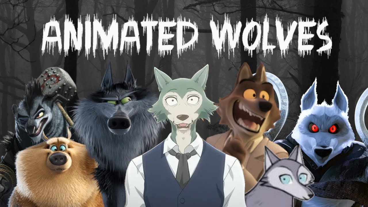 Animated Wolves - YouTube