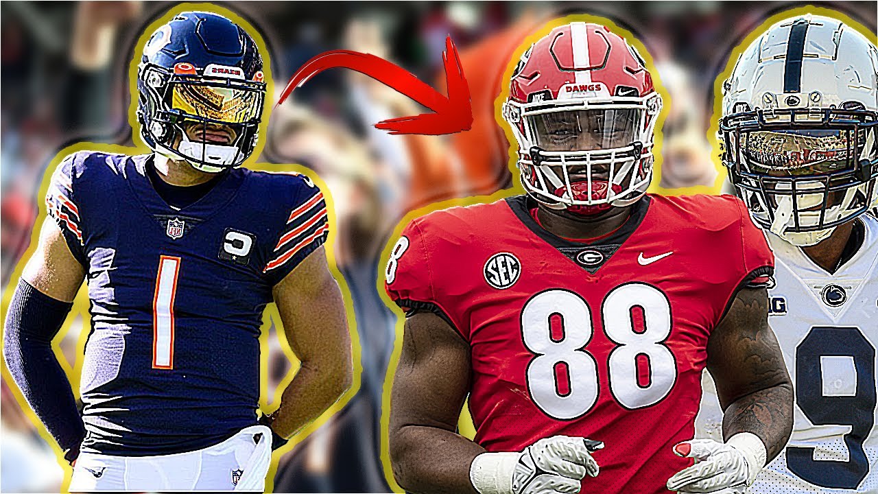 The Chicago Bears Are Setting Up A GENIUS Draft Strategy.... - YouTube