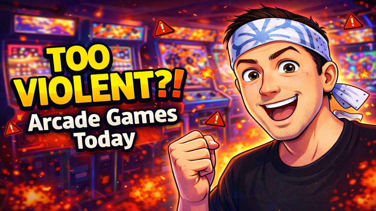 13 Violent Arcade Games That Would Never Exist Today | Reaction - YouTube