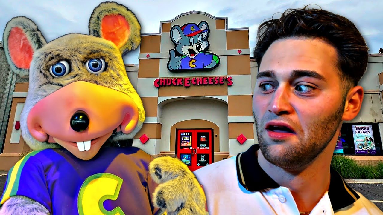 His First Time at Chuck E. Cheese Since Childhood - YouTube