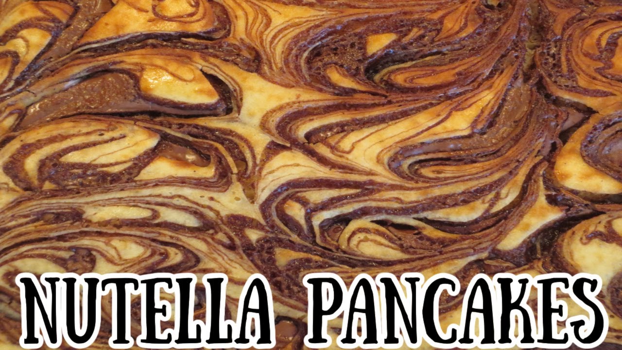 Nutella Sheet Pan Pancake Recipe! - YouTube