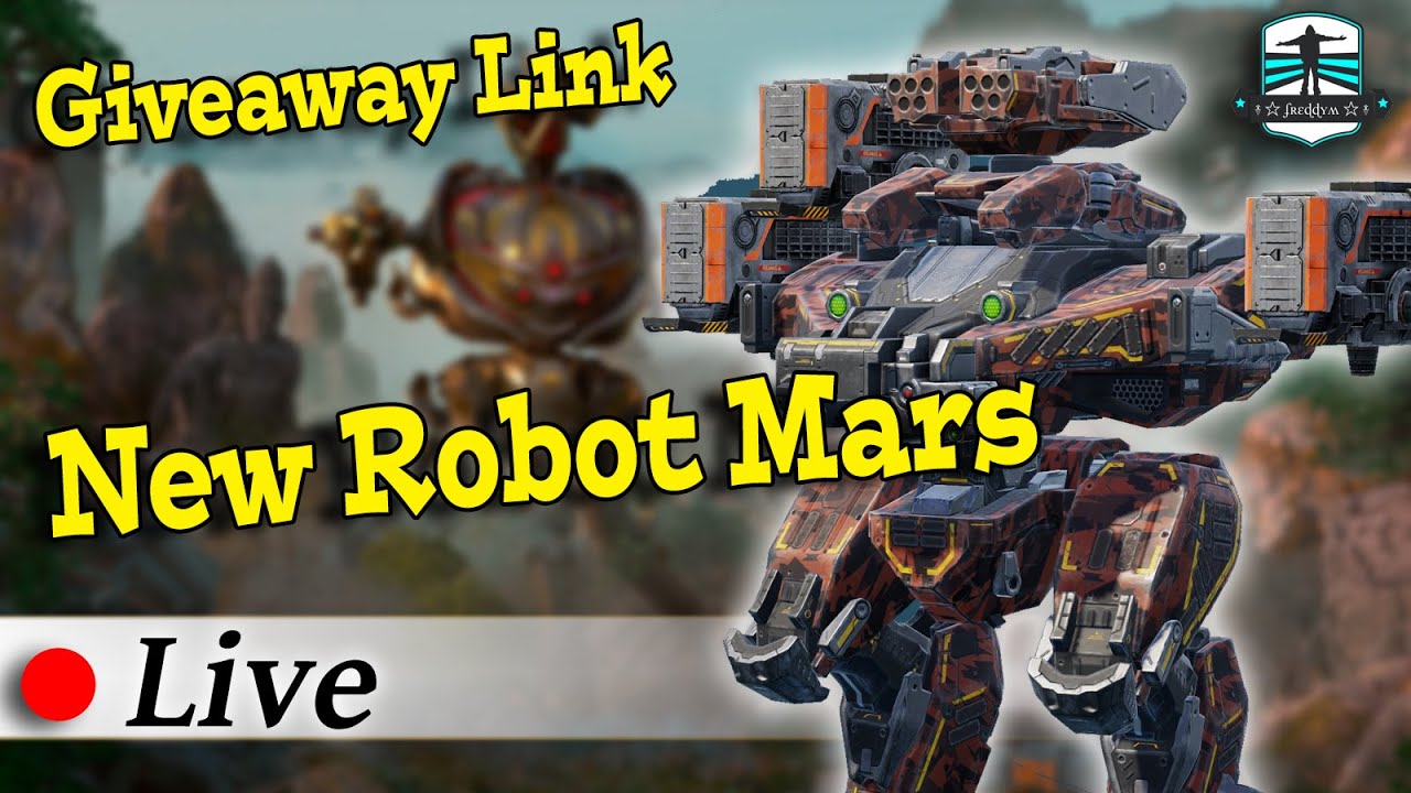 War Robots New Robot Mars + Giveaway Link - YouTube