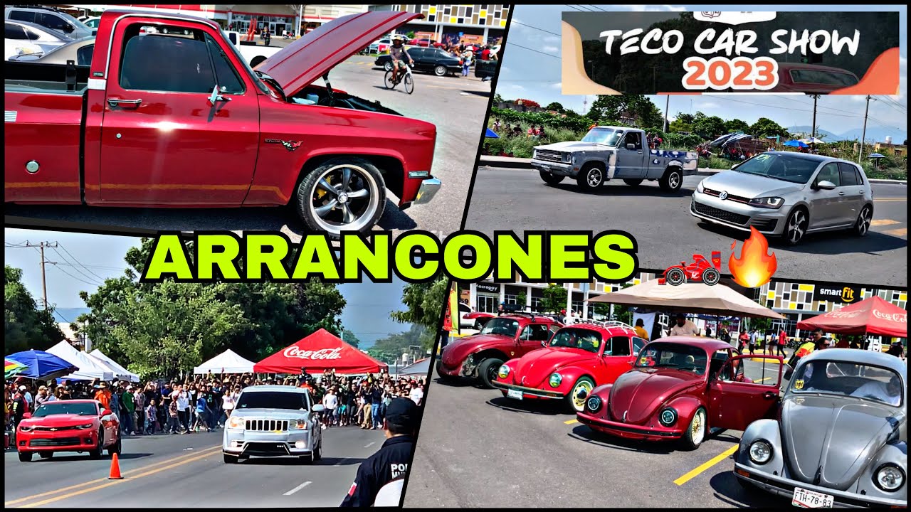 ARRANCONES Y EXHIBICIÓN DE CARROS DEPORTIVOS Y ANTIGUOS // TECO CAR ...