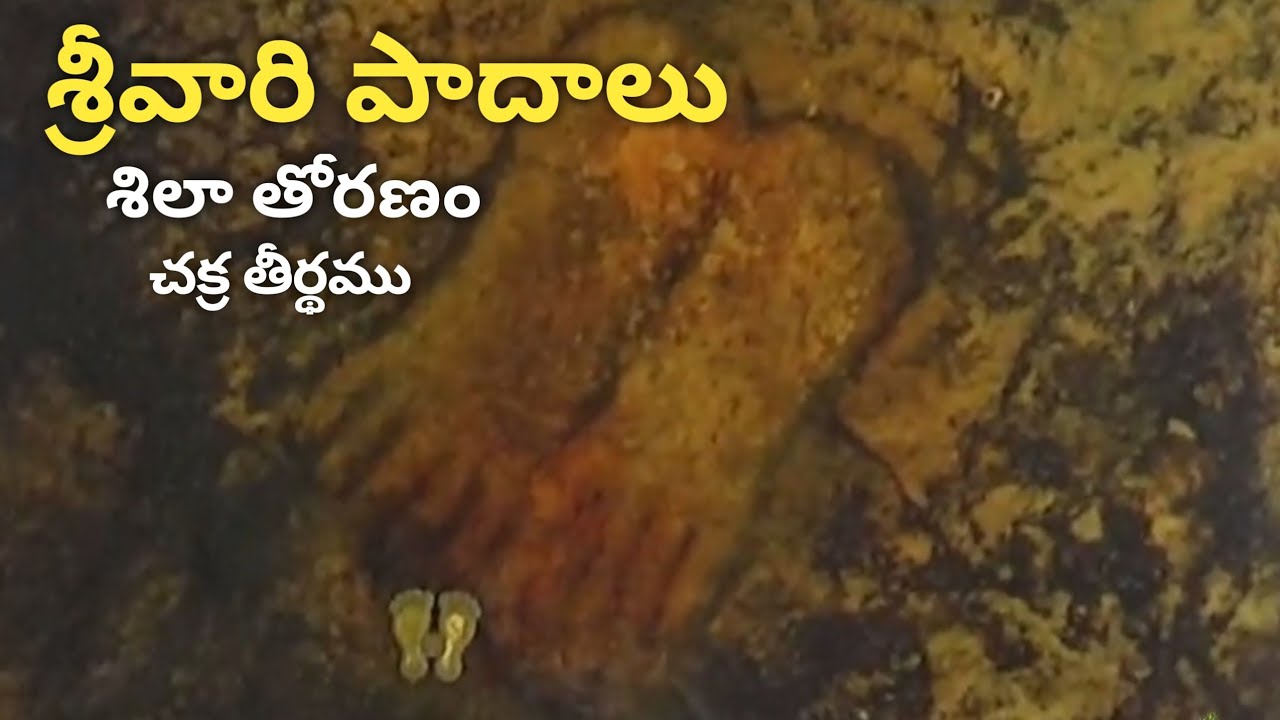Srivari paadhalu | Silathoranam | Chakra theertham | Tirumala ...