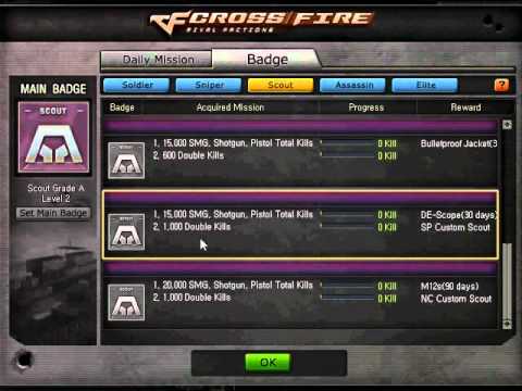 CrossFire Badges - YouTube