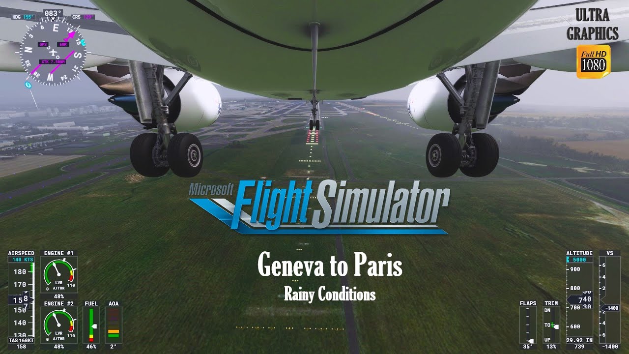 Microsoft Flight Simulator 2020 - Ultra Graphics - RTX3070 - Geneva ...