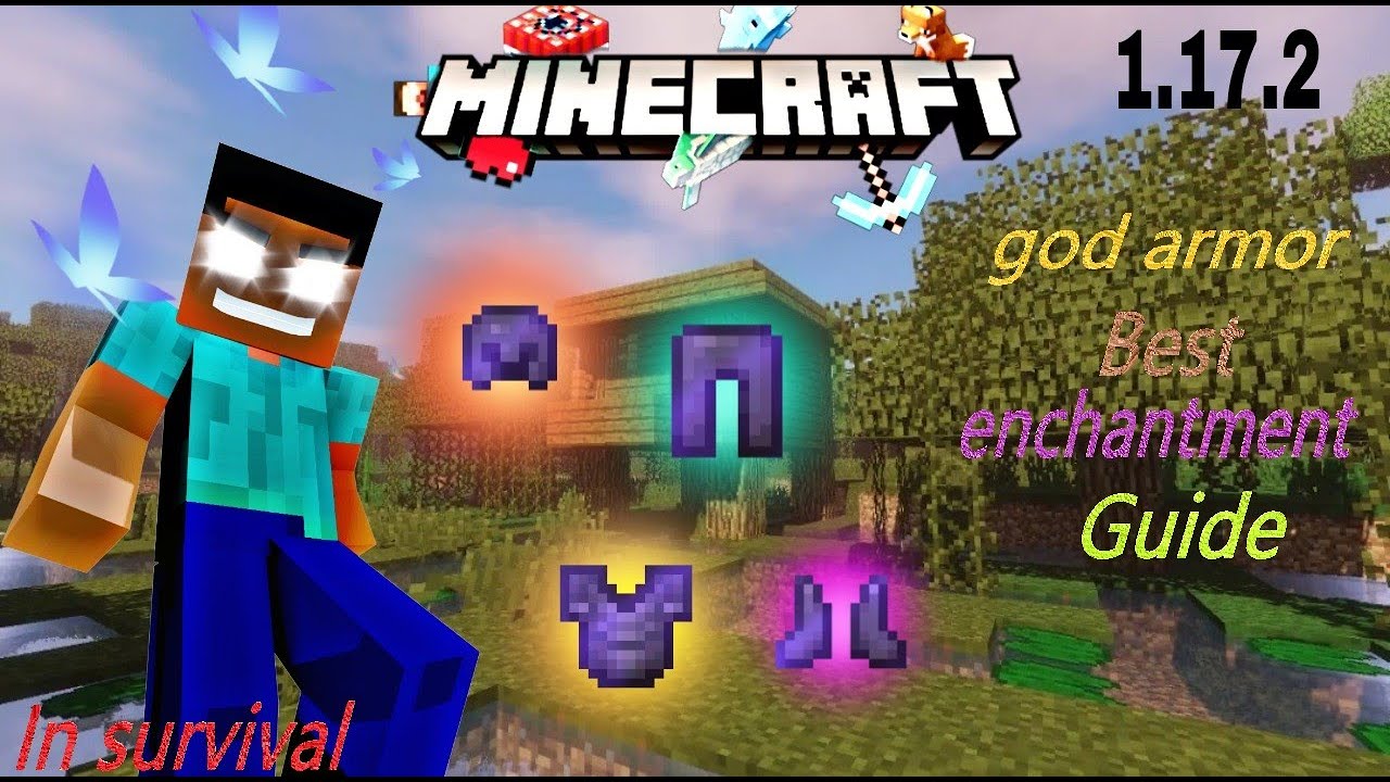 Best enchantments for armor in 1.17 ||enchantment guide for armor| God ...
