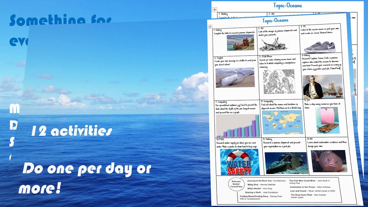 Whole school topic- Oceans Video - YouTube