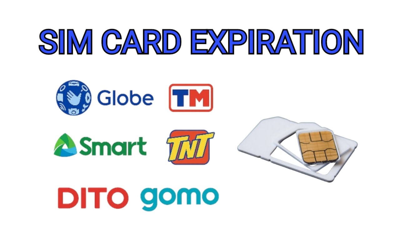 SIM CARD EXPIRATION GUIDE - YouTube