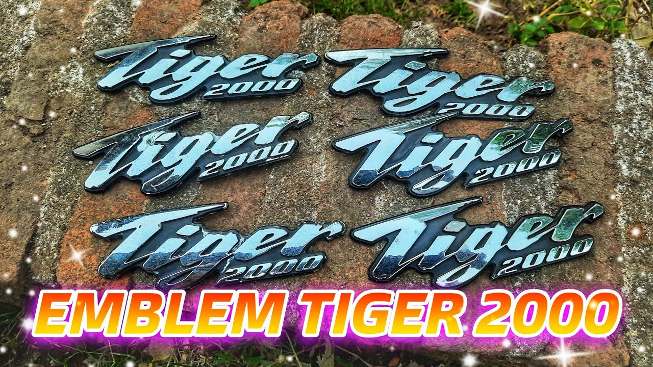 Emblem tiger 2000‼️Emblem Honda Tiger Original #tiger2000 - YouTube