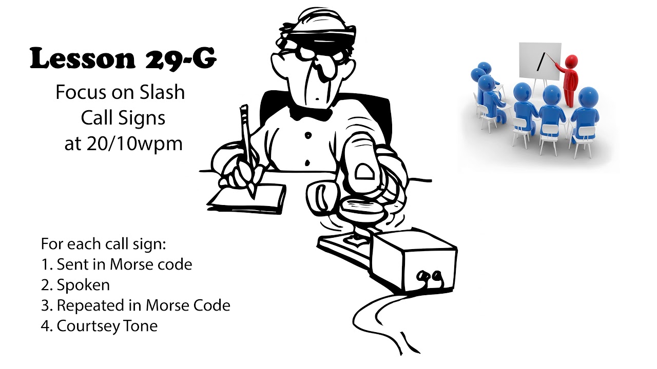 Lesson 29g - Slash - Call Signs - YouTube
