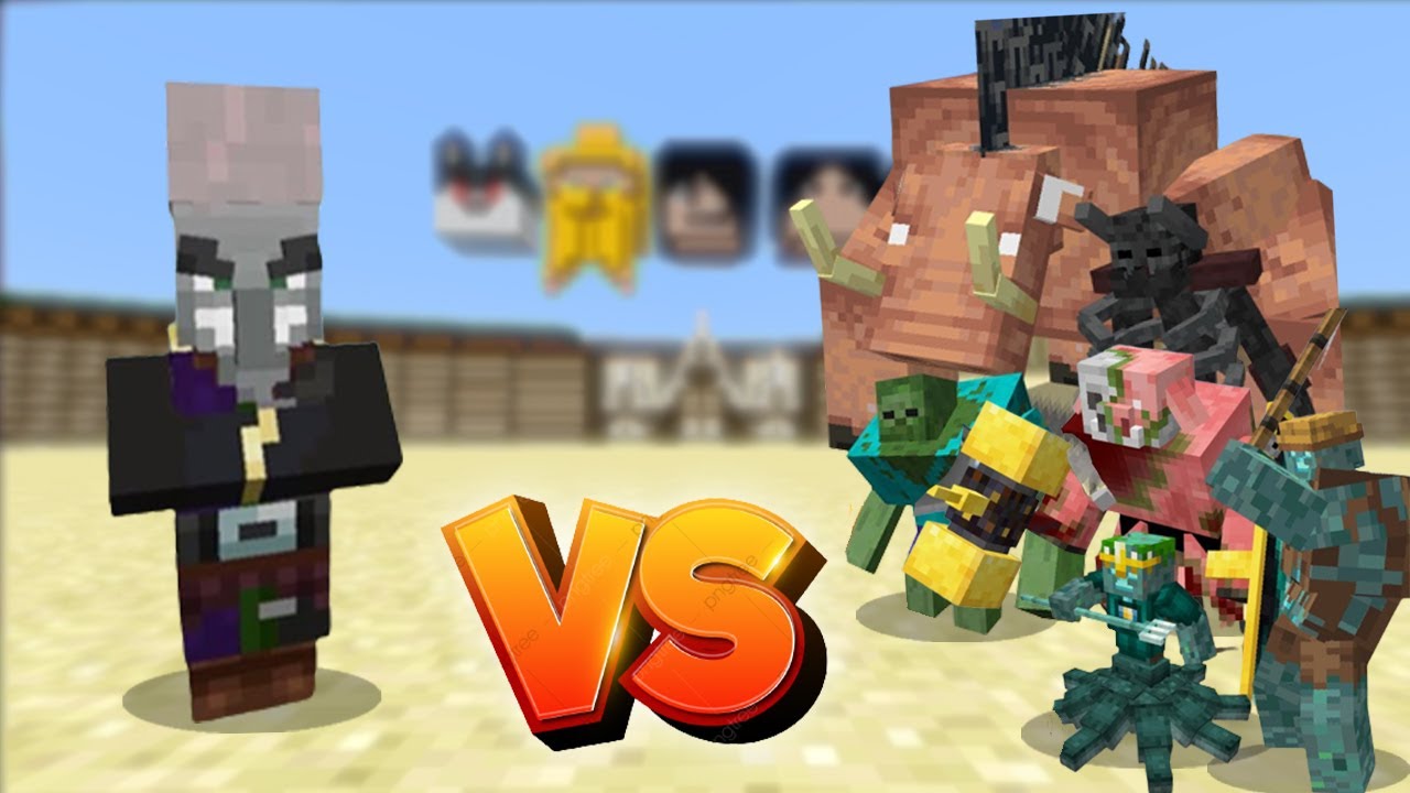 Minecraft: MAGISPELLER VS MUTANTES ! - BATALHA DE MOBS - YouTube