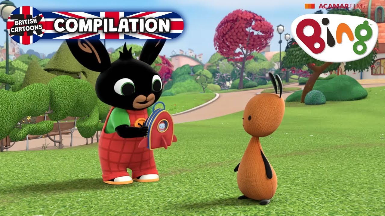 Bing and Friends Explore! 🌳🐞 Out and About! | Bing Clip Compilation ...