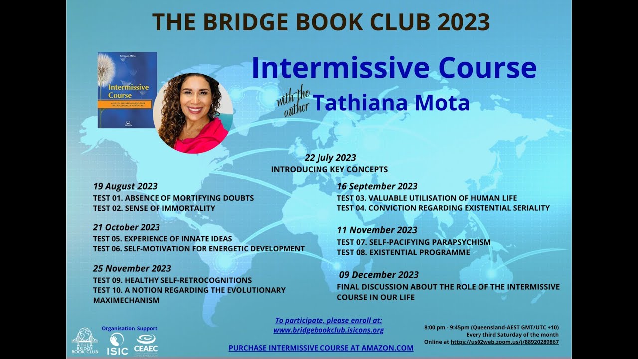 The Bridge Book Club - Intermissive Course #-2 - 19/08/2023 - YouTube