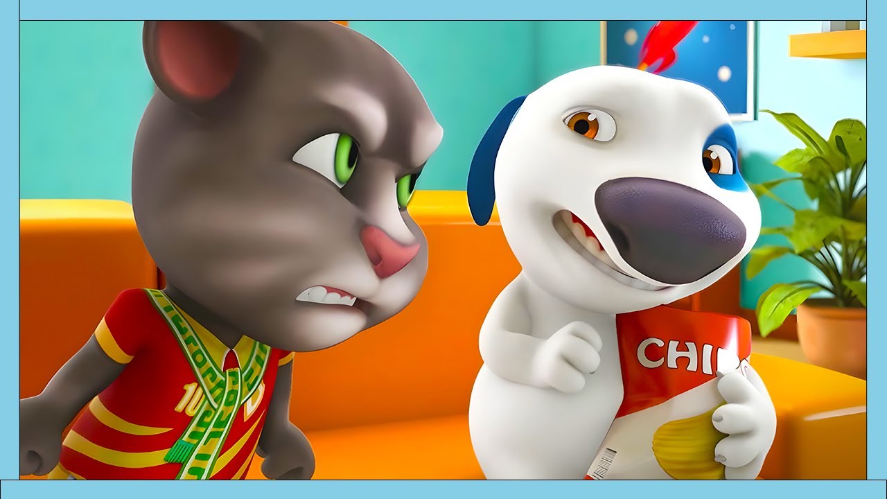 HANDS OFF THE REMOTE! 😠 📺 | TALKING TOM SHORTS | WildBrain Kids - YouTube