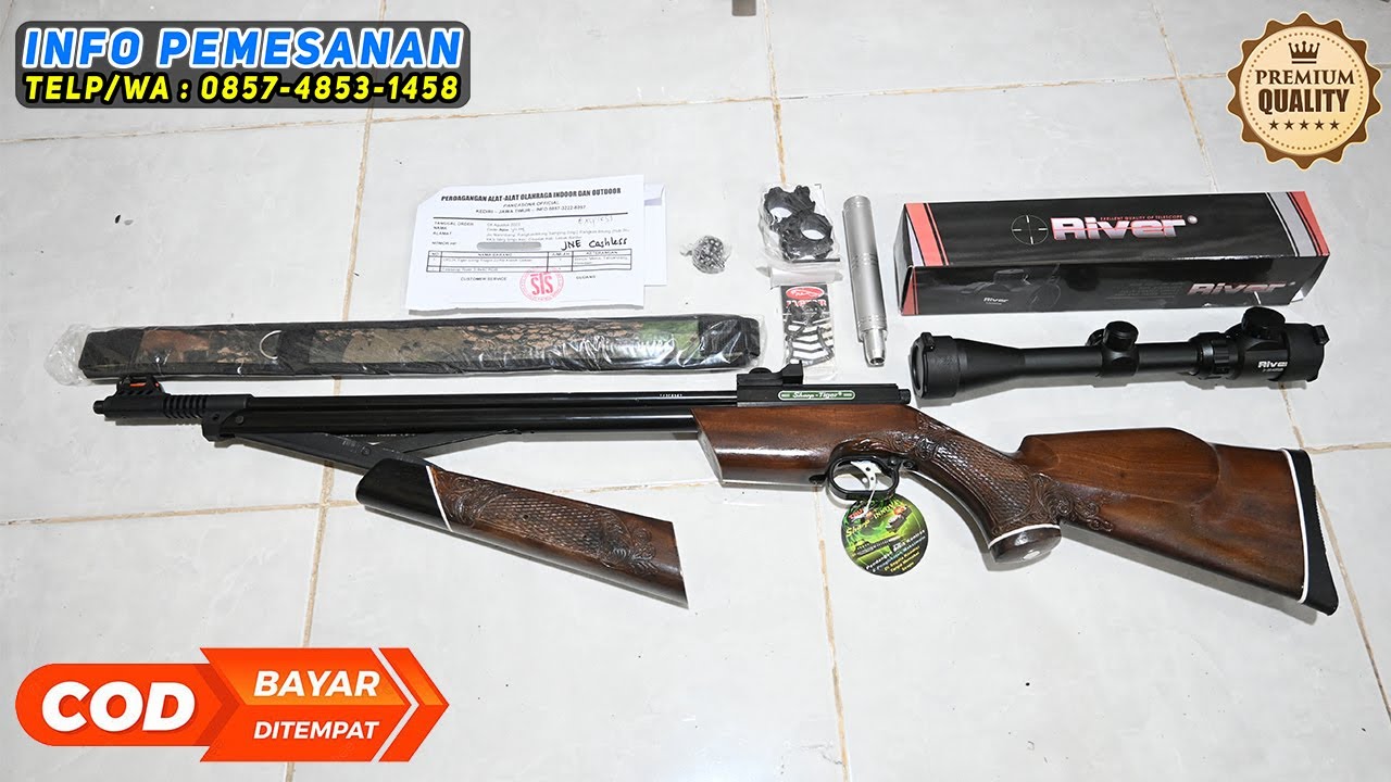 Senapan angin uklik tiger + teleskop SOLD OUT !!! (UKLIK HARGA MURAH ...