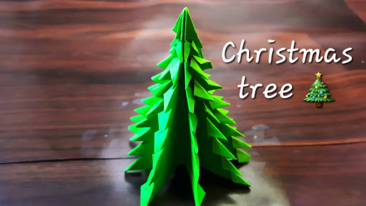Diy Christmas tree | Paper Christmas tree | Diy paper crafts | Diy ...
