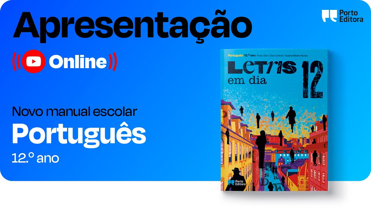 «Letras em dia» | Português 12 - Apresentação online - YouTube