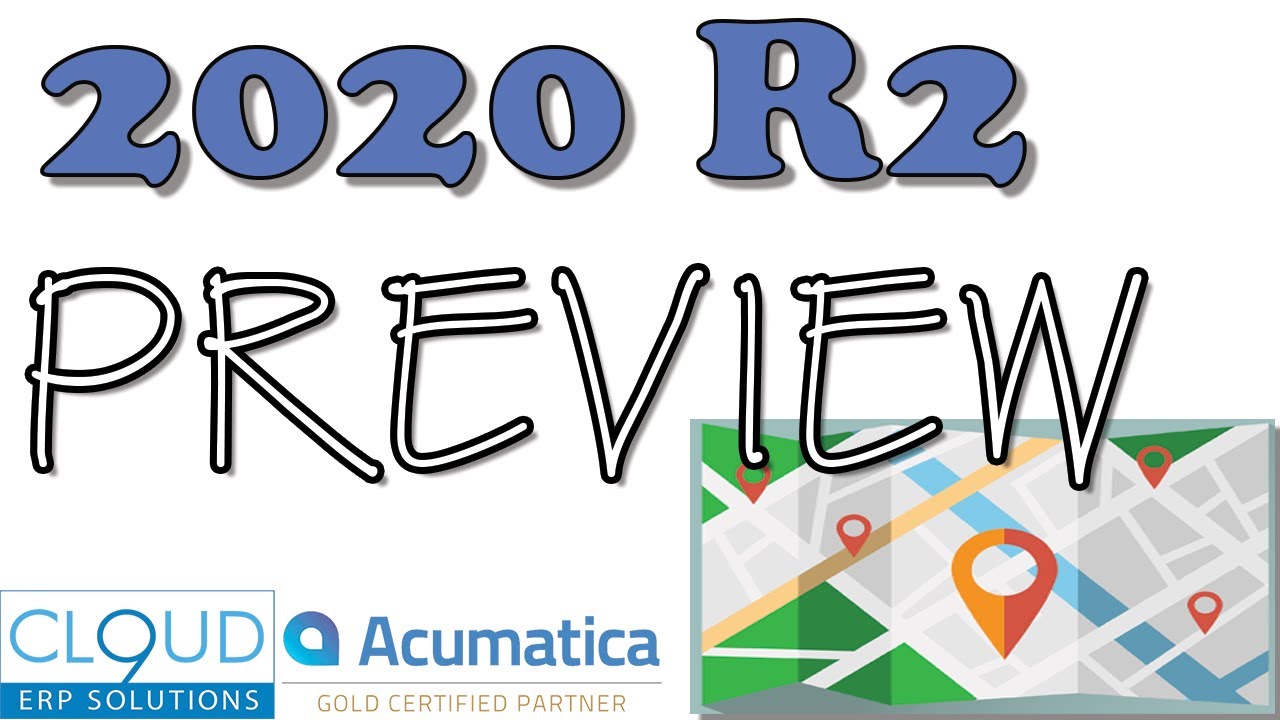 Acumatica 2020 R2 - Online Address Map Look-ups - YouTube
