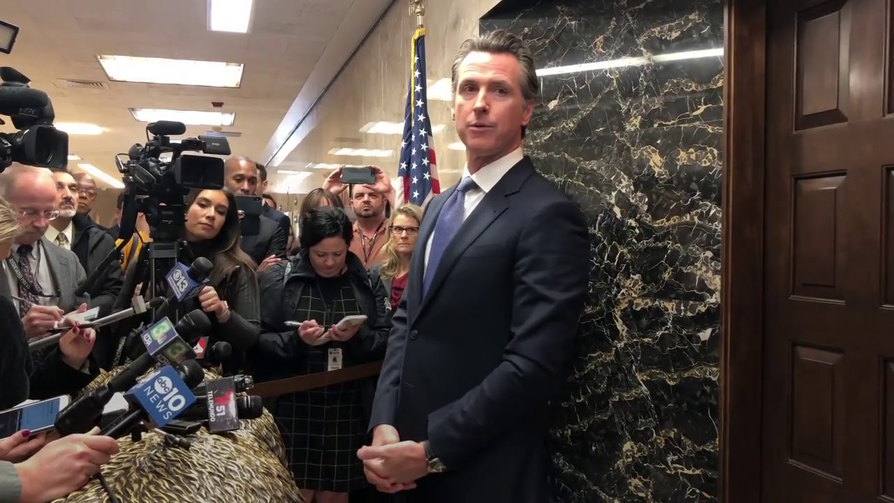 Gavin Newsom after Cal Fire announces Tubbs Fire caused by private ...