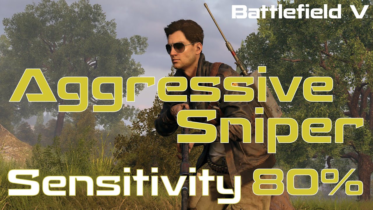 Aggressive Sniper Sensitivity 80% Battlefield 5 (highlights Recon BF5 ...